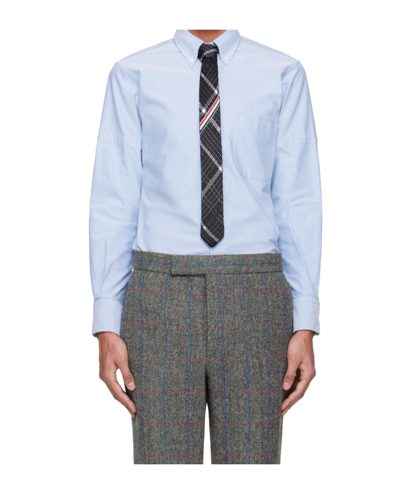 THOM BROWNE Thom Browne Classic Button-Up Shirt